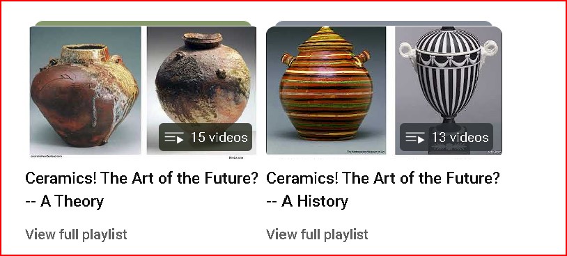 Ceramics! The Art of the Future: A History and A Theory by Paul Mathieu ...